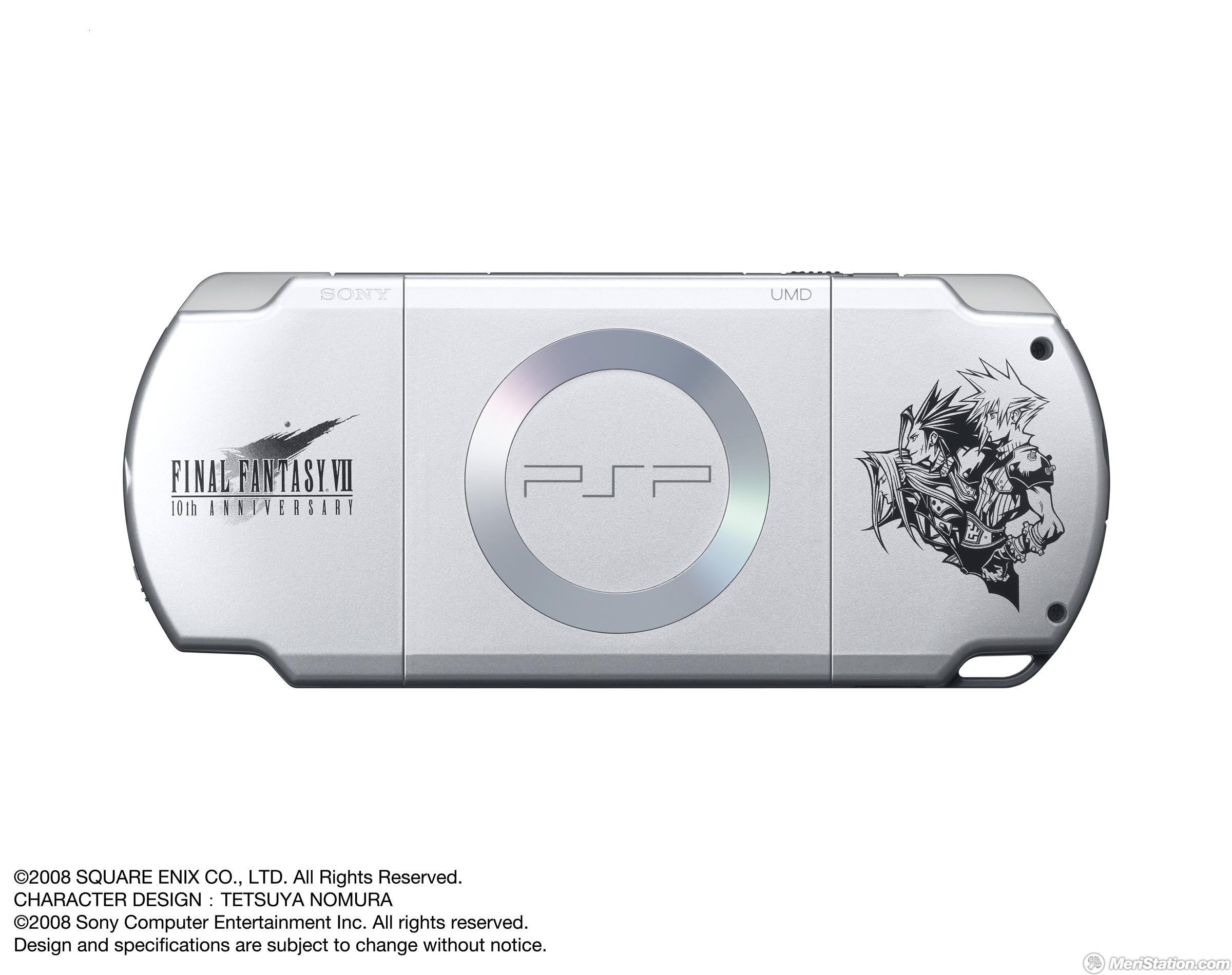 Anunciados los detalles de la edición limitada de PSP Crisis Core ...