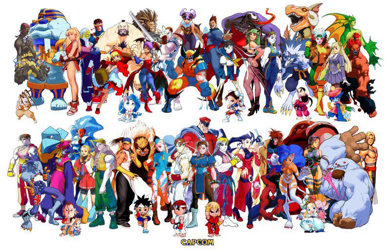 Capcom registra la marca Fighters of Capcom - MeriStation