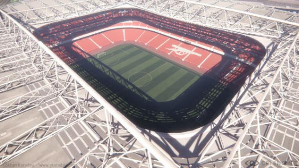 El estadio del Arsenal virtual más realista que verás - MeriStation
