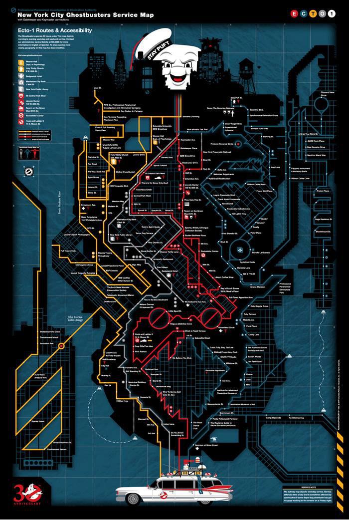Galería: Los mapas de tus películas favoritas - MeriStation