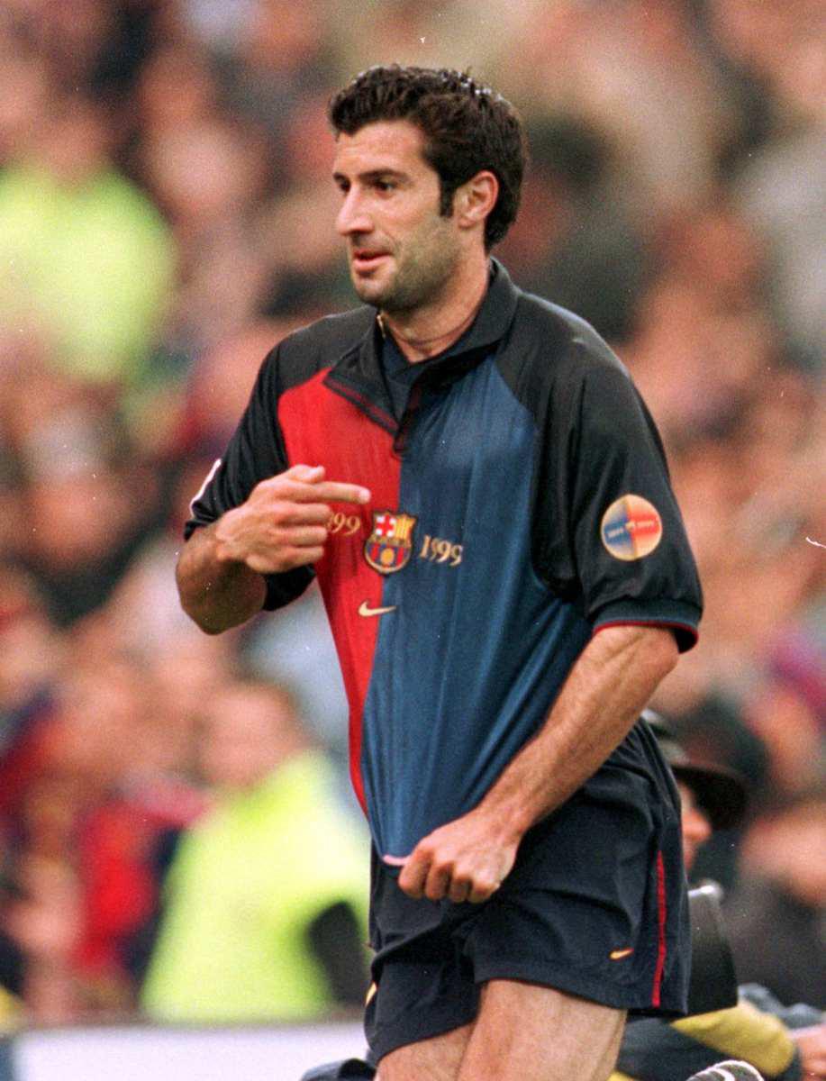 El Barcelona veta a Luis Figo para un partido de veteranos - MeriStation