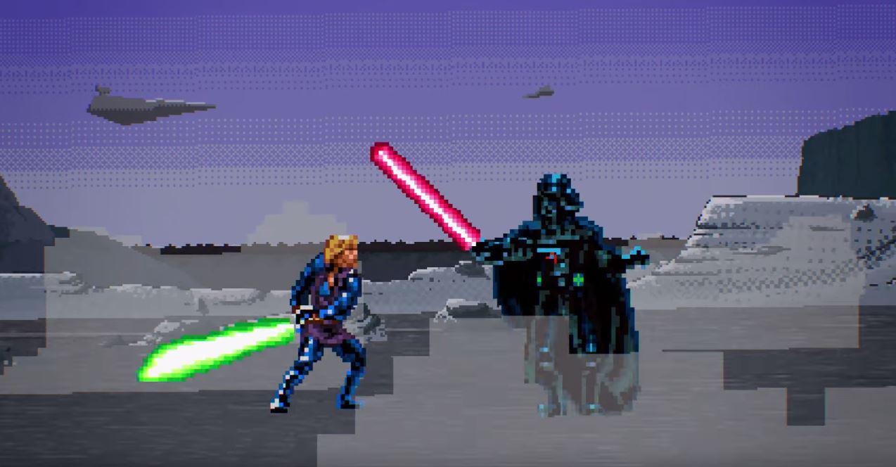 Así es Star Wars: Battlefront reimaginado en 16 bit - MeriStation