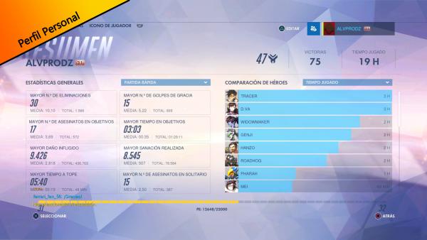 Guía de Overwatch - Menú, Progresión y Opciones Principales - MeriStation