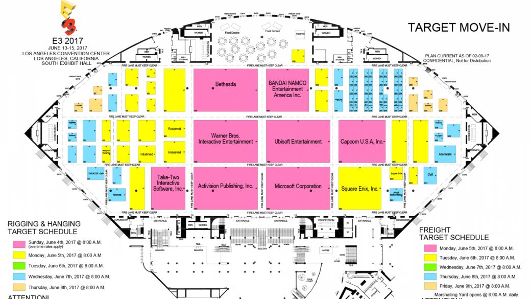 Los planos filtrados del E3 2017 - MeriStation