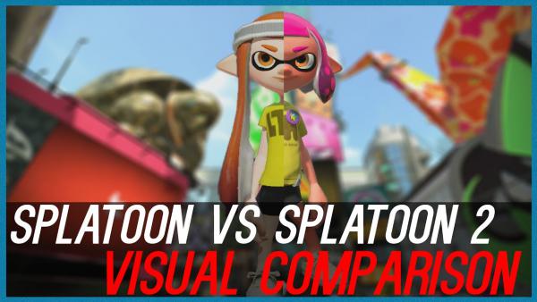 Comparativa gráfica: Las mejoras de Splatoon 2 vs Splatoon - MeriStation