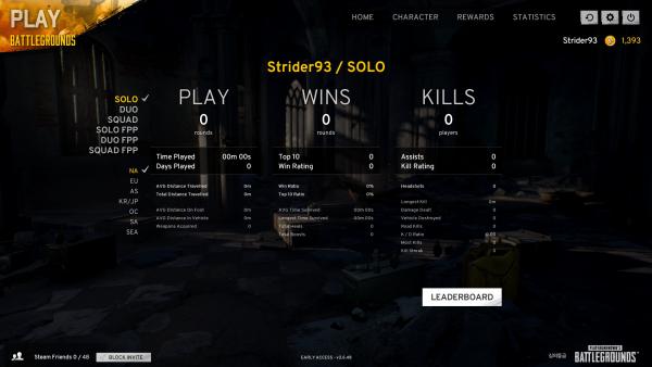 Guía Completa para Battlegrounds - Menú principal - MeriStation