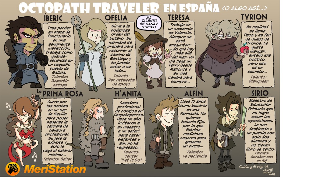 Octopath Traveler a la española - MeriStation
