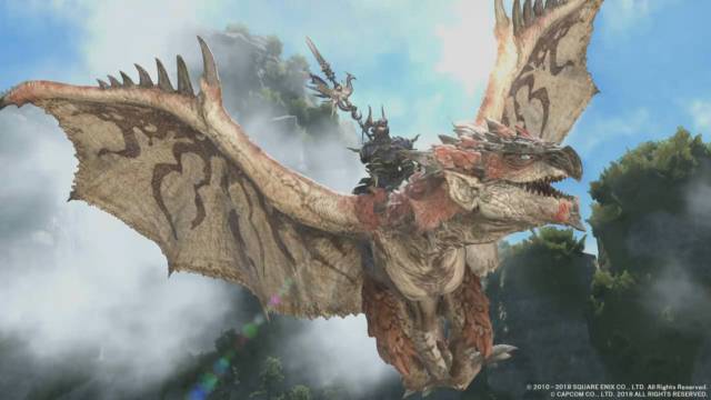 Rathalos de Monster Hunter llega en agosto a Final Fantasy 14 - MeriStation