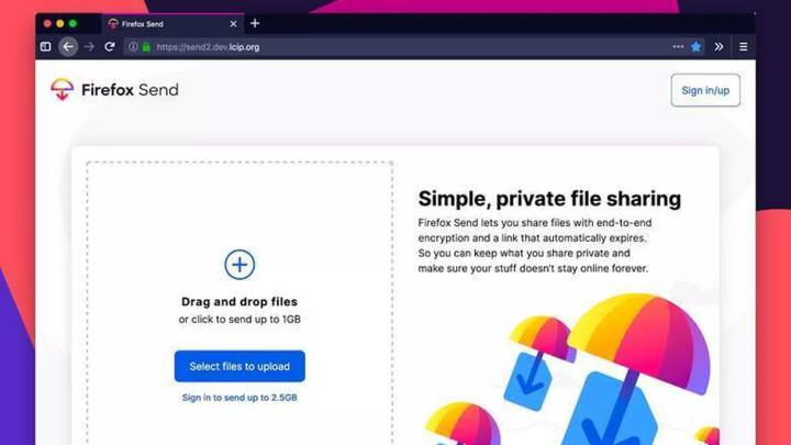 Firefox Send te dejará enviar archivos que no se quedan en Internet - AS.com