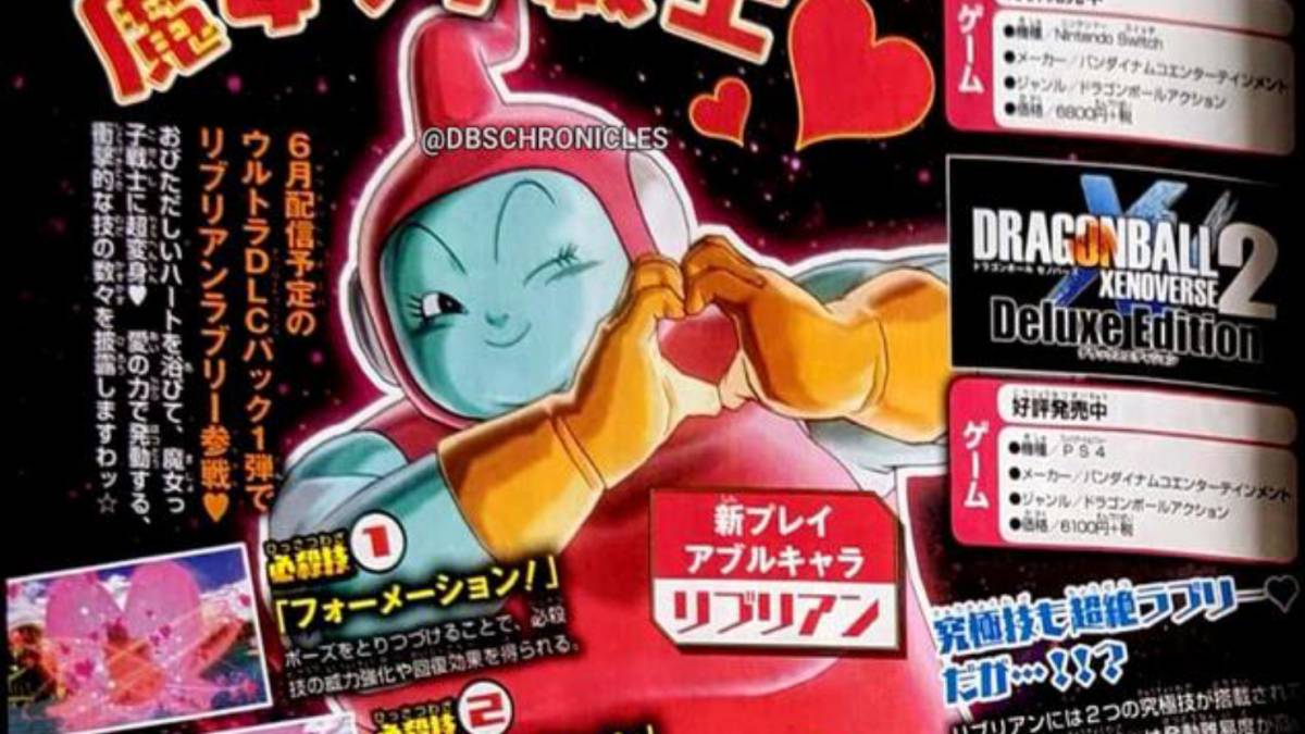 Dragon Ball Xenoverse 2: primera imagen oficial y ataques de Ribrianne ...