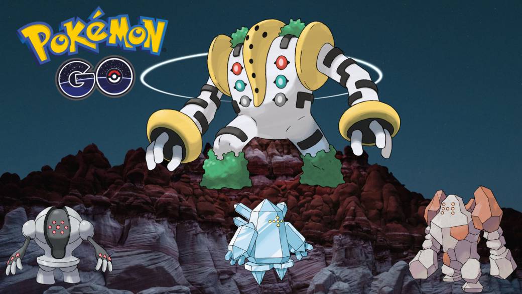 Pokémon GO confirma el evento de Regigigas; regresan Regirock, Regice y Registeel - MeriStation