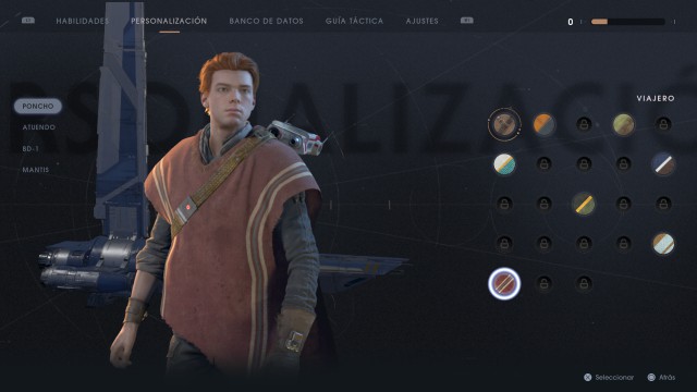 Todos los ponchos para Cal Kestis en Star Wars Jedi: Fallen Order ...