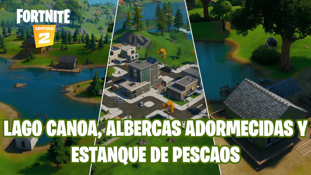 Desafío de Fortnite: ¿dónde están Lago Canoa, Albercas Adormecidas y ...