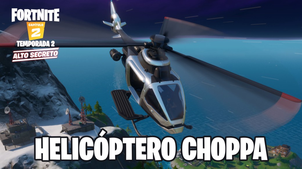 Fortnite: así son los helicópteros Choppa; cómo y dónde encontrarlos ...