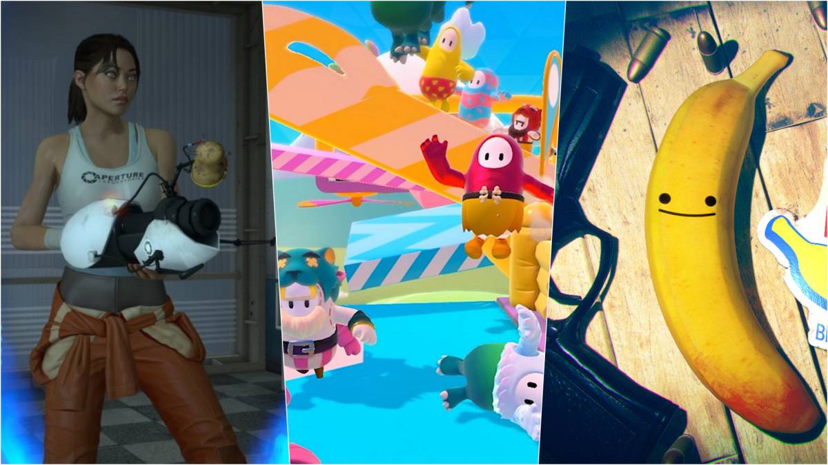 Se filtran nuevas colaboraciones en Fall Guys: Portal y My Friend Pedro ...