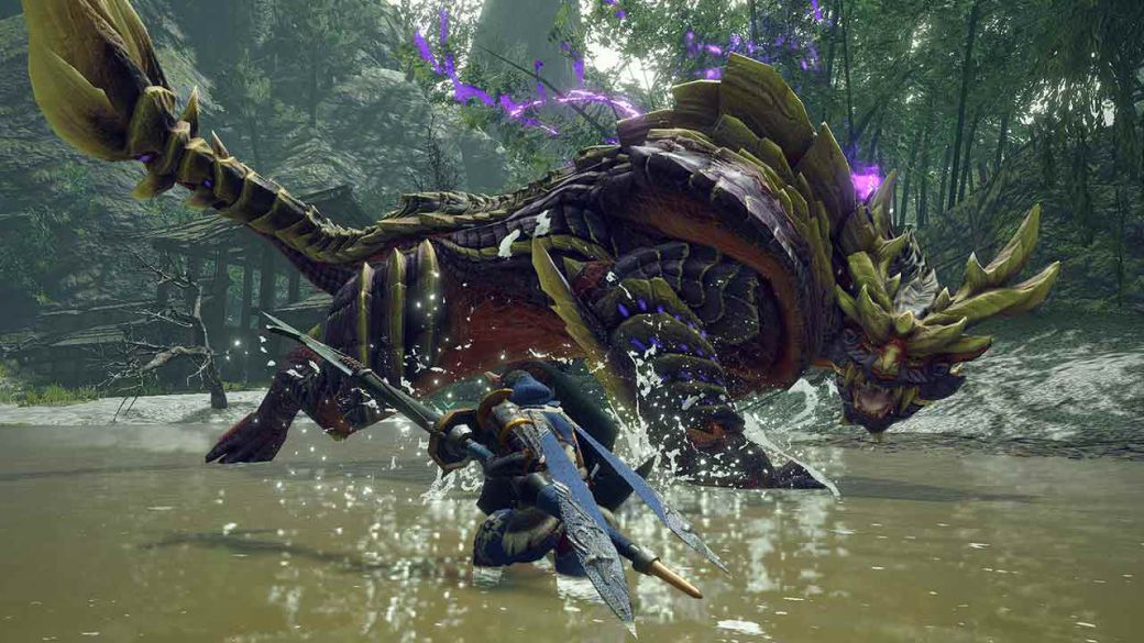 Monster Hunter: Rise, gameplay de la Gran Espada - MeriStation