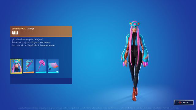 Club de Fortnite abril 2021: skin Alli y sus objetos ya disponibles ...