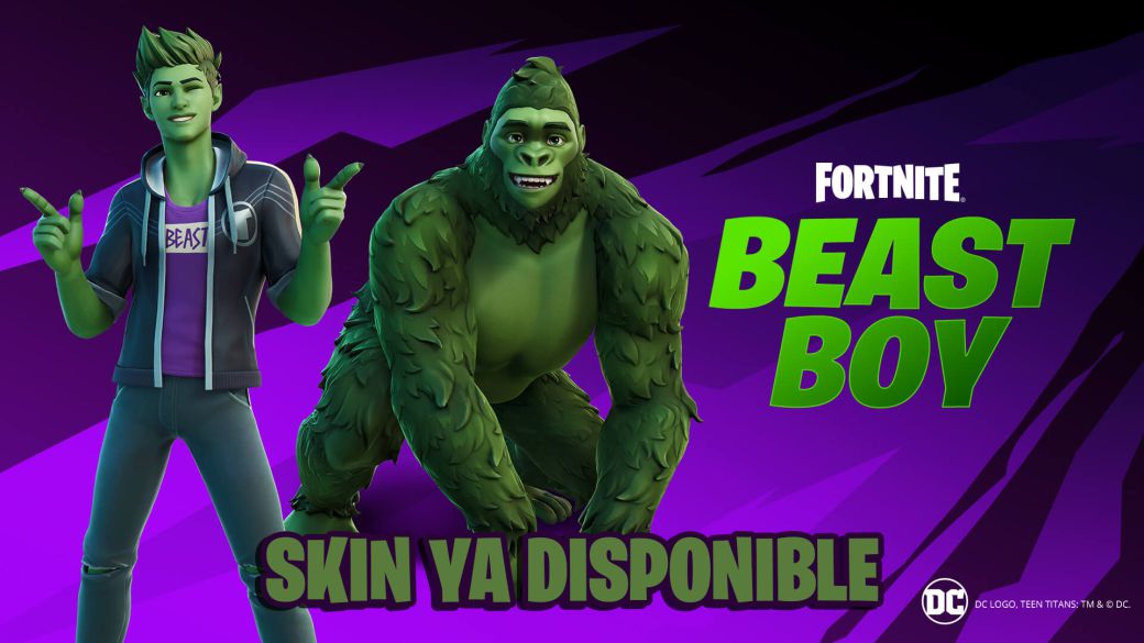 Fortnite: skin Chico Bestia/Beast Boy ya disponible; precio y ...