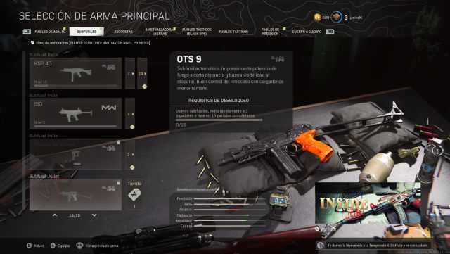 Cómo desbloquear gratis el subfusil OTs 9 en CoD Warzone y Black Ops Cold War - MeriStation