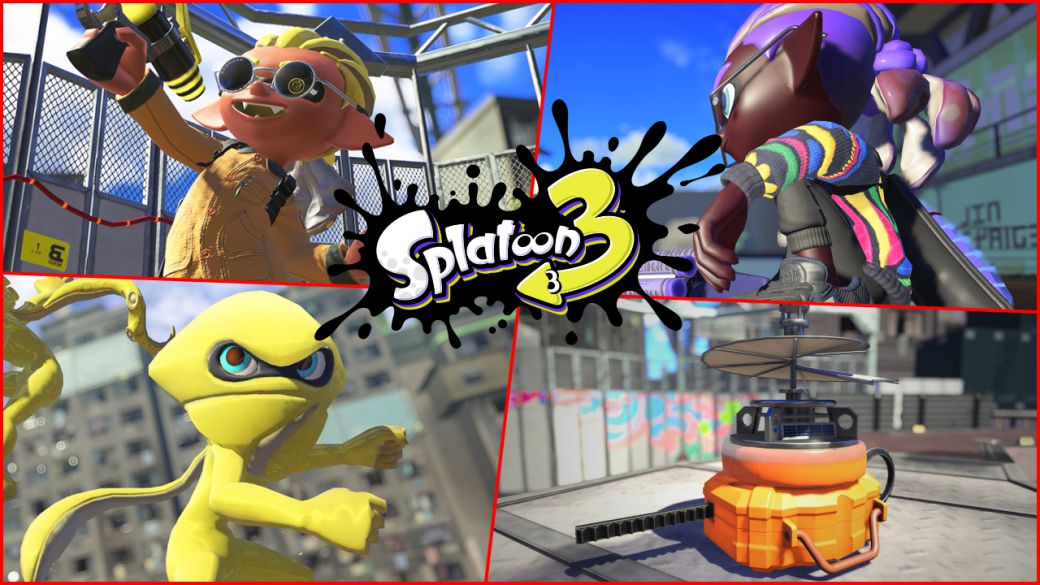 Splatoon 3 detalla sus nuevas armas y escenarios en varias imágenes ...