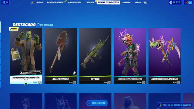Fortnite: skin Monstruo de Frankenstein ya disponible; precio y ...