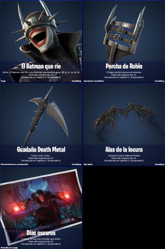 Fortnite: skin El Batman que Ríe ya disponible; precio y contenidos ...