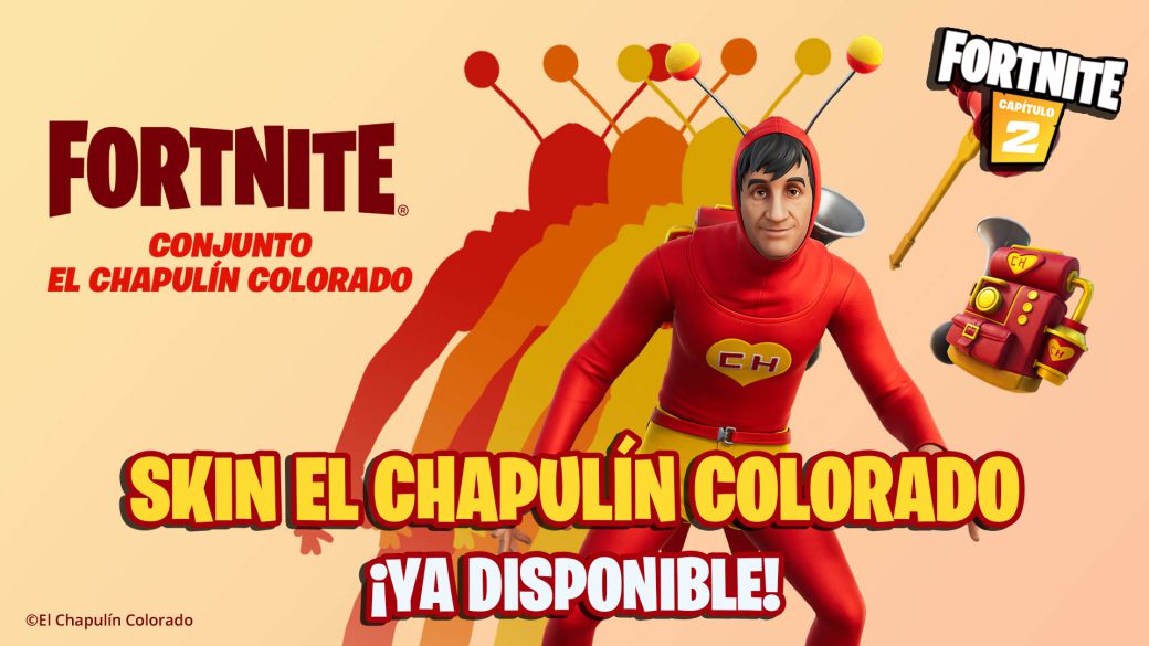 Fortnite: skin El Chapulín Colorado ya disponible; precio y contenidos ...