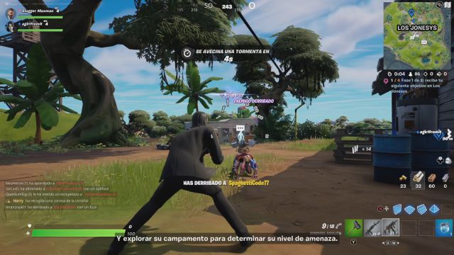 Todas las misiones de la Semana 1 de Fortnite Capítulo 3 Temporada 1 y ...