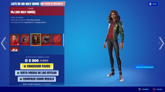 Fortnite x Spider-Man: No Way Home; skins de Tom Holland y Zendaya ya ...