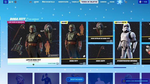 Fortnite: skin Boba Fett ya disponible; cómo conseguirlo - MeriStation