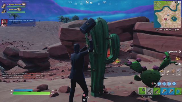 ¿Dónde hay cactus en Fortnite? Ubicaciones y mapa - MeriStation