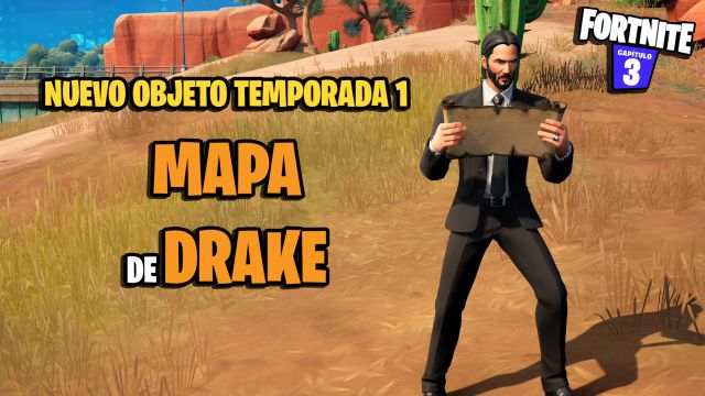 Mapa de Drake en Fortnite: dónde encontrarlo y para qué sirve - MeriStation