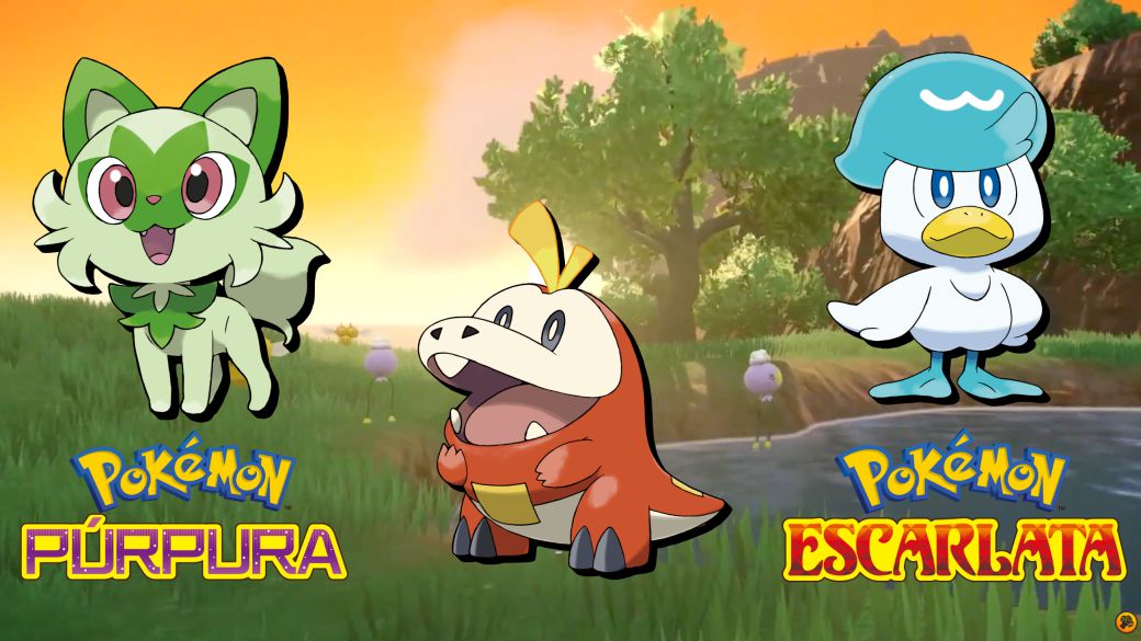 Pokémon Escarlata y Púrpura, ¿qué inicial elegirás, Sprigatito, Fuecoco ...