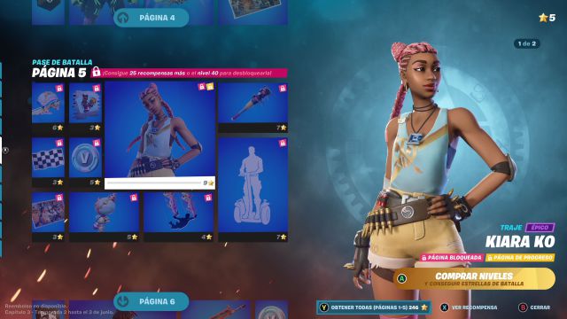 Pase de Batalla de Fortnite Temporada 2: todos los skins y recompensas ...