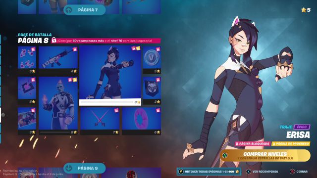Pase de Batalla de Fortnite Temporada 2: todos los skins y recompensas ...