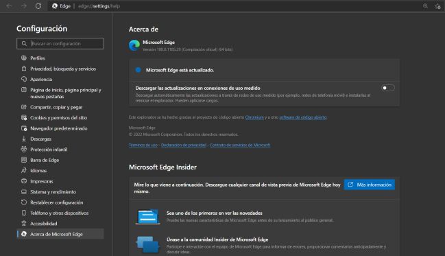 Estas son las novedades de Microsoft Edge 100 - AS.com