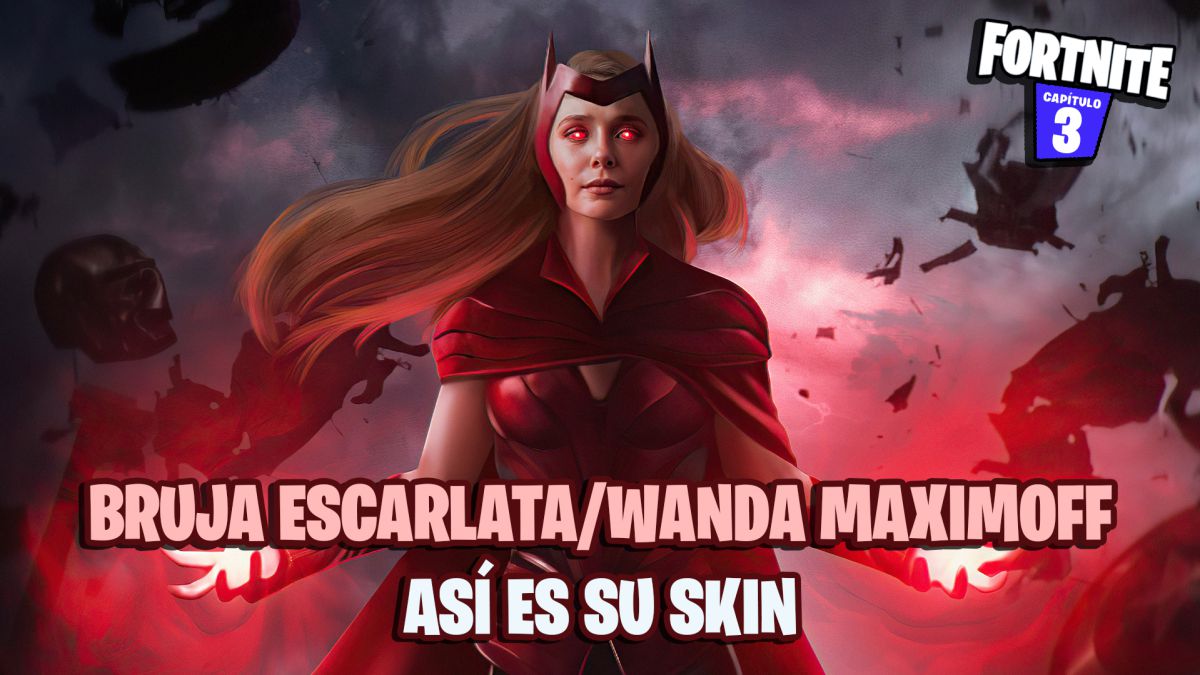 Bruja Escarlata (Marvel) en Fortnite: se confirma su skin - MeriStation