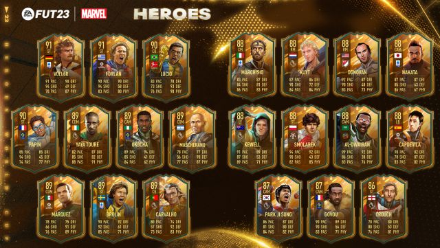 Fifa 23 Destapa Todas Las Estadísticas De Los Héroes De Fut ¿quiénes