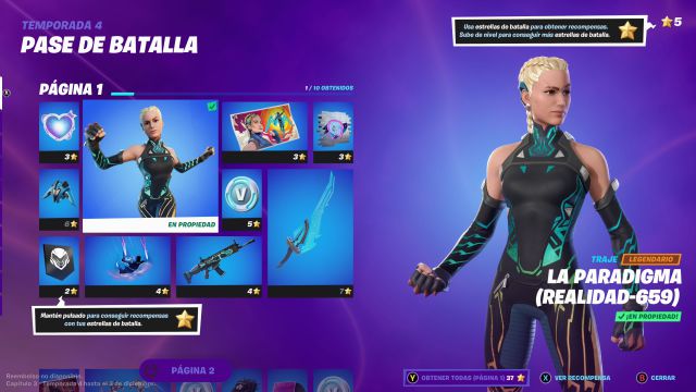 Pase de Batalla de Fortnite Temporada 4: todas las skins y recompensas - MeriStation