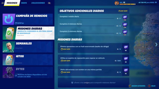 Todas las Misiones Diarias de Fortnite Temporada 4 y cómo completarlas - MeriStation