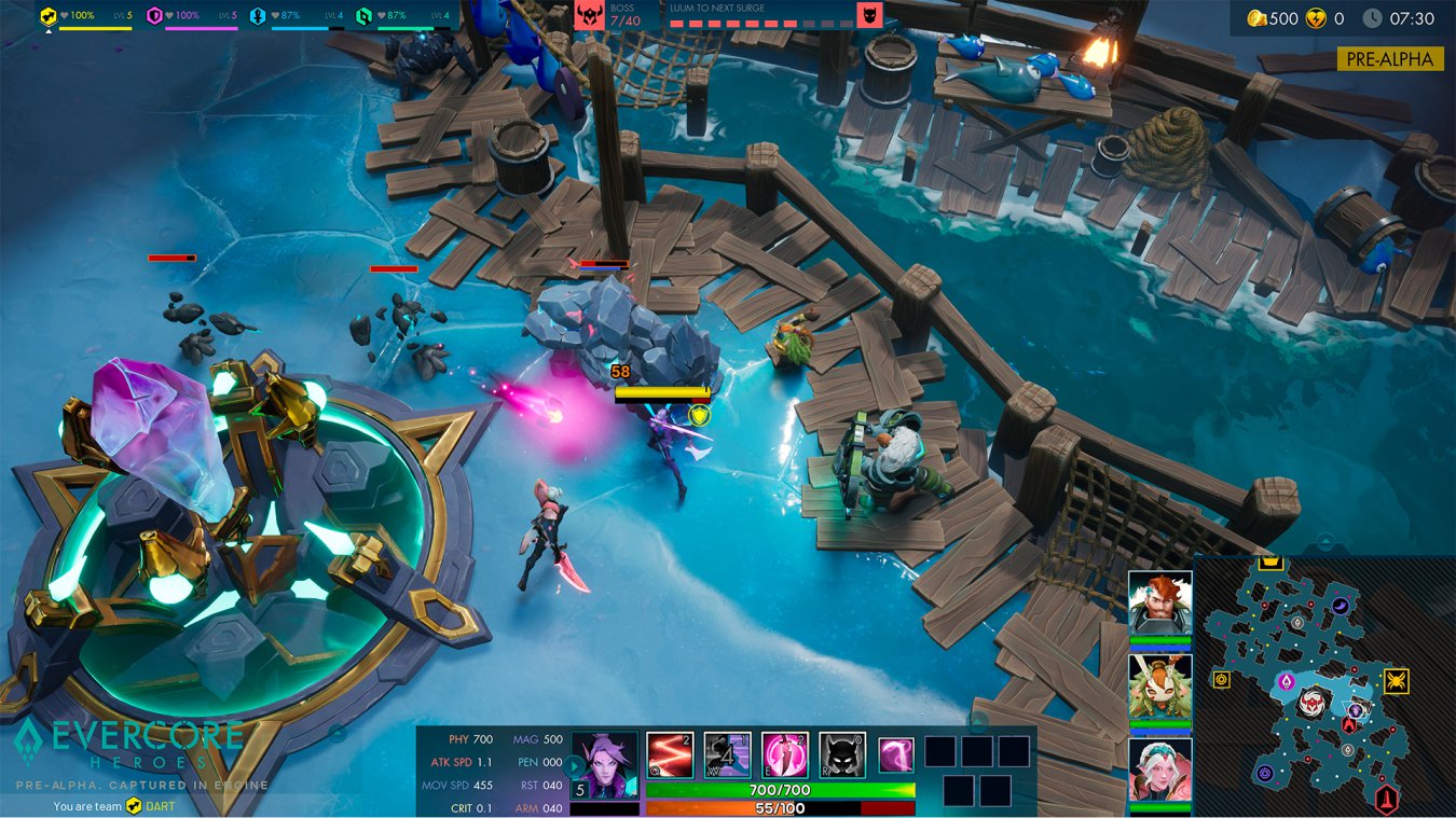 Imágenes de Evercore Heroes - MeriStation