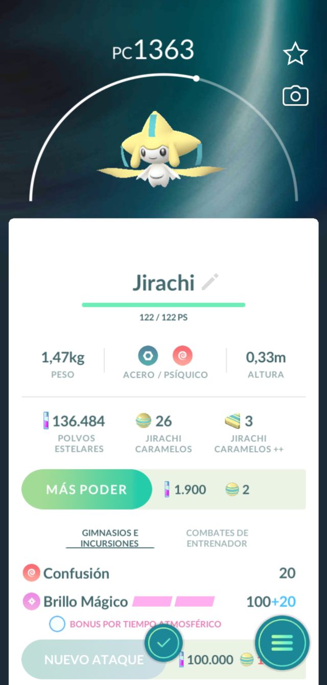 Cómo atrapar al Pokémon #385 Jirachi en Pokémon GO - MeriStation