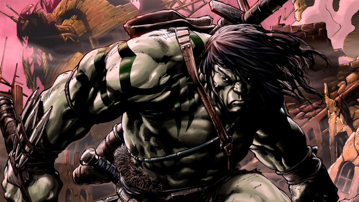 Así era el fabuloso diseño descartado de Skaar, el hijo de Hulk, que ...
