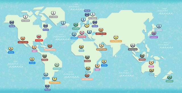 Cómo conseguir a los Pokémon #664 Scatterbug, #665 Spewpa y #666 ...