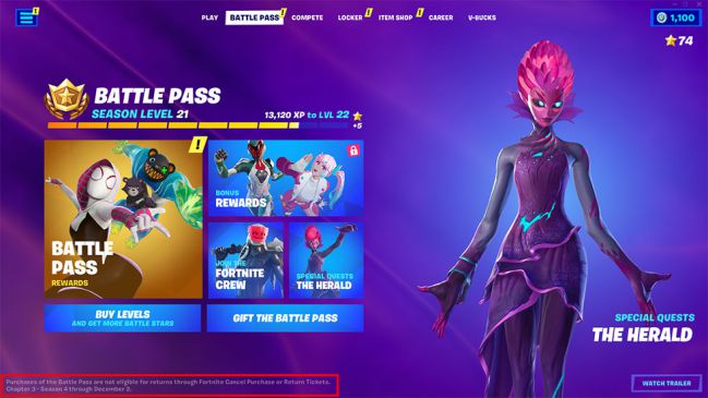 Fortnite Season 4 Changes Its End Date By One Day When Does It End 
