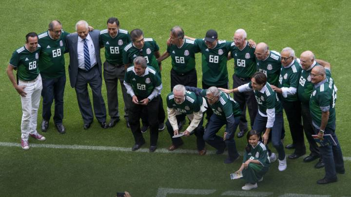 Rinden homenaje a Selección Olímpica de 1968 - AS México