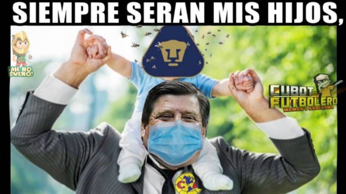 Los memes de la semifinal entre América y Pumas - AS México