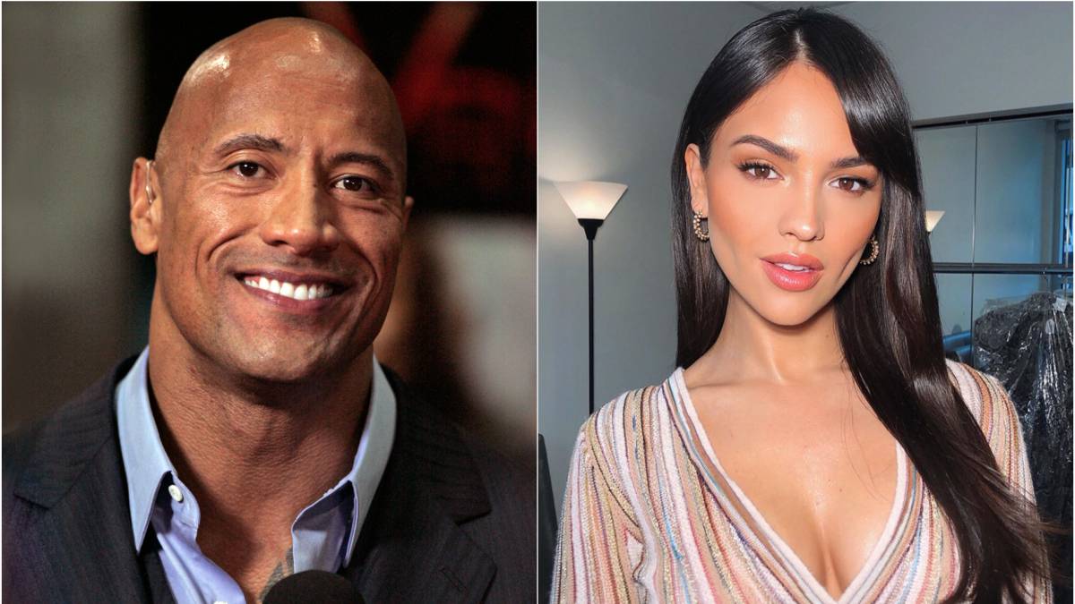 'La roca' hace divertida broma a Eiza González por su nuevo tatuaje ...