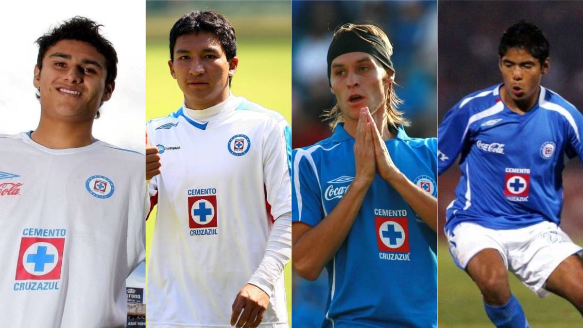 Los canteranos de Cruz Azul que quedaron en promesa - AS México