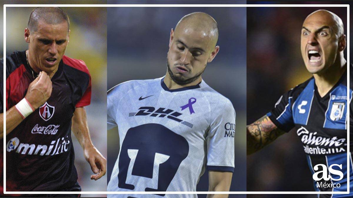 Los 'pelones' más emblemáticos en la Liga MX - AS México